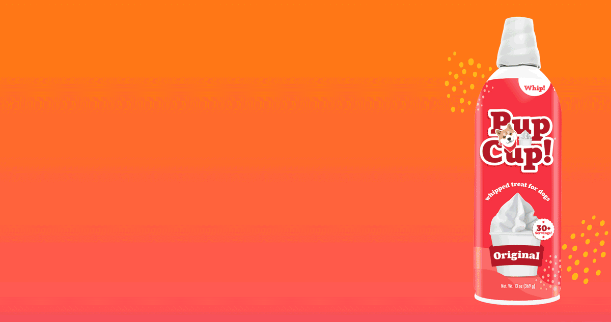 Pup Cup - Whipped Cream Treat for Dogs